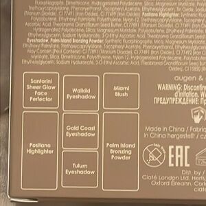 Ciate | Makeup | Ciate London Brazilian Glow Eye And Face Palette Nib ...